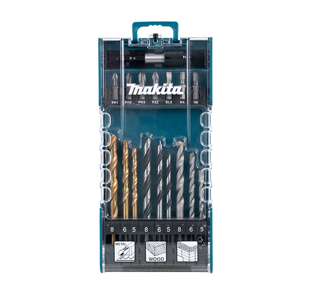 Drill & Screw bit Set 17pc. assortment - Makita