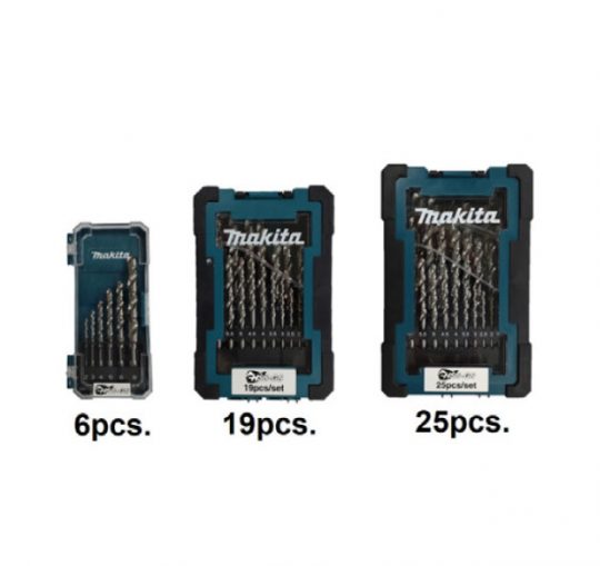 HSS-GS metal drill bit set - Makita